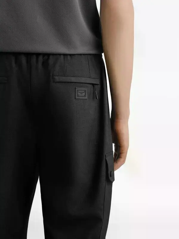 Dolce & Gabbana Wool Blend Cargo Trousers