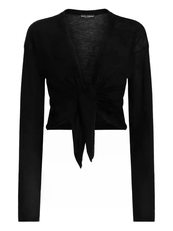 Dolce & Gabbana Cashmere Cardigan - Black