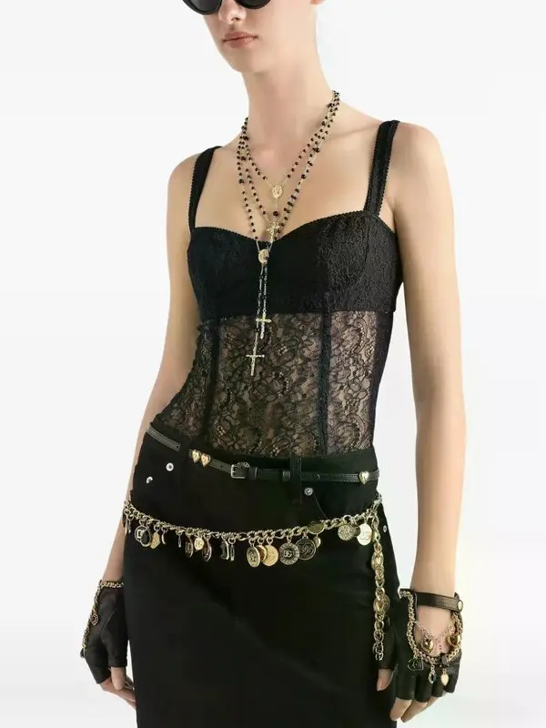 Dolce & Gabbana Lace Corset Top