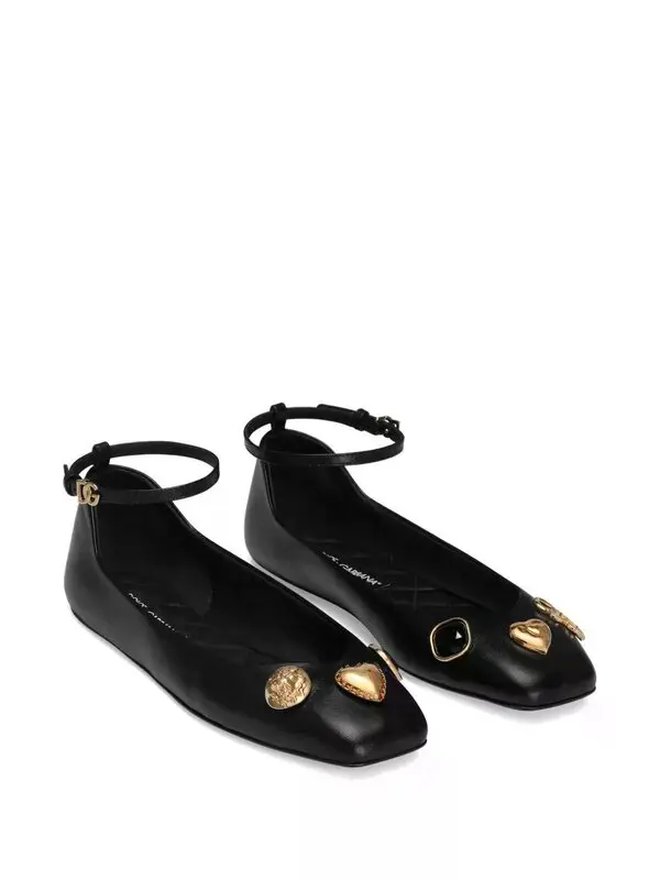 Dolce & Gabbana Embellished Ballet Flats