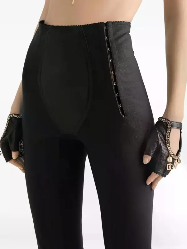 Dolce & Gabbana High-waisted Trousers - Black