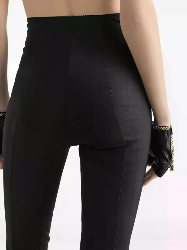 Dolce & Gabbana High-waisted Trousers - Black
