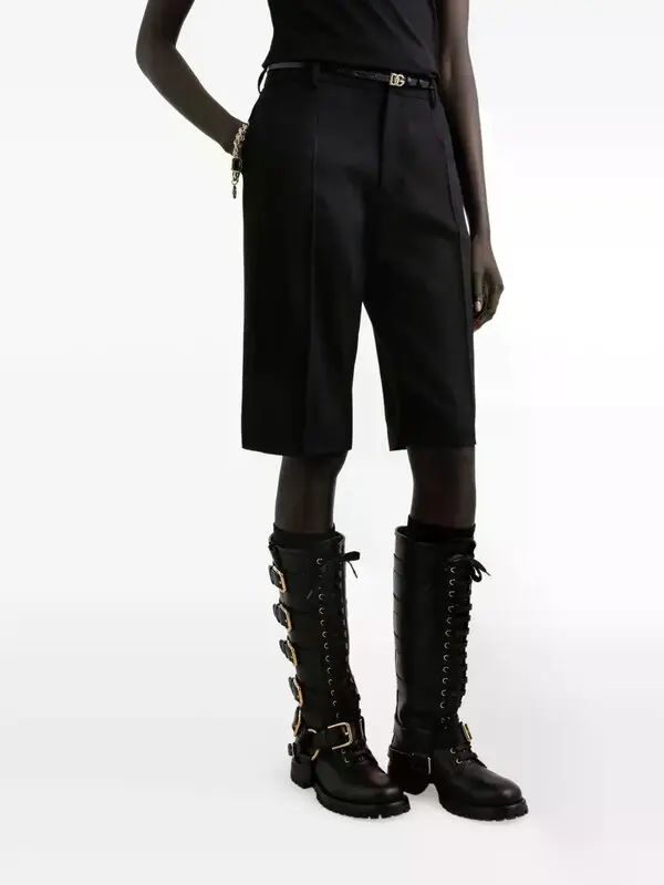 Dolce & Gabbana Pleated Wide-leg Shorts