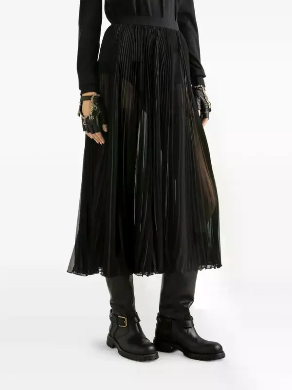 Dolce & Gabbana Midi Pleated Skirt