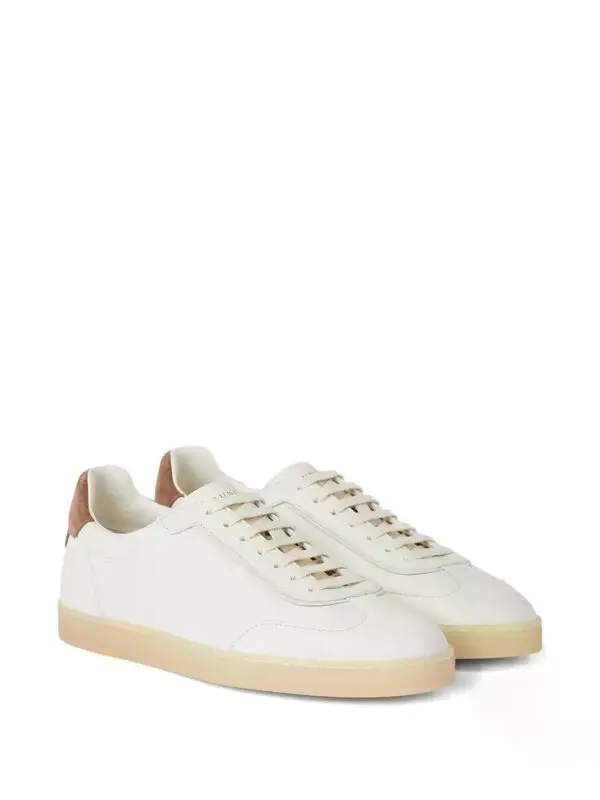 Brunello Cucinelli Leather Low-top Sneakers - White