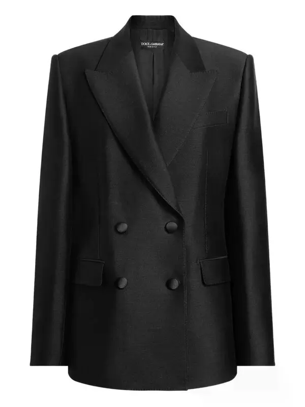 Dolce & Gabbana Double-breasted Blazer - Black