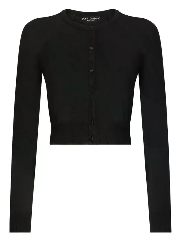 Dolce & Gabbana Button-up Cropped Cardigan