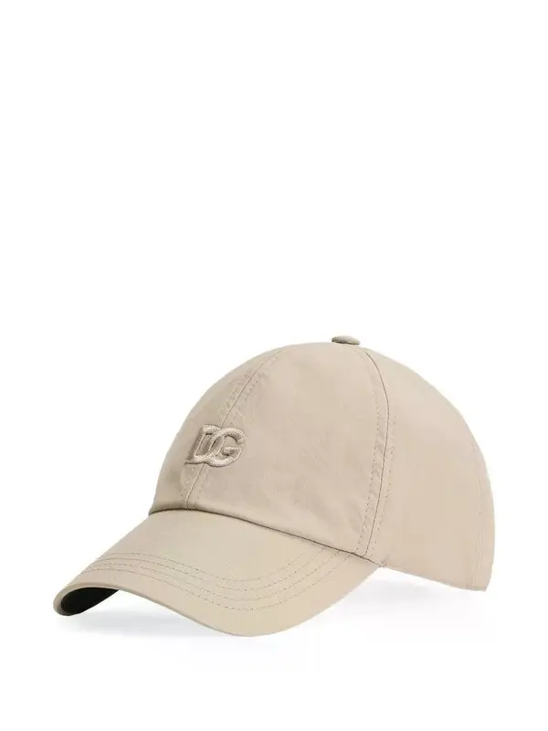 Dolce & Gabbana Logo-embroidered Baseball Cap - Neutrals