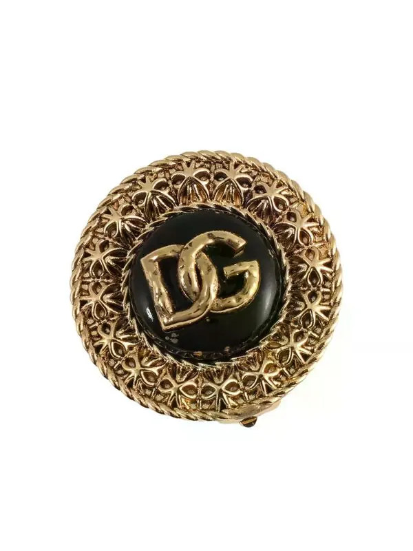 Dolce & Gabbana Dg Plaque Single Stud Earring