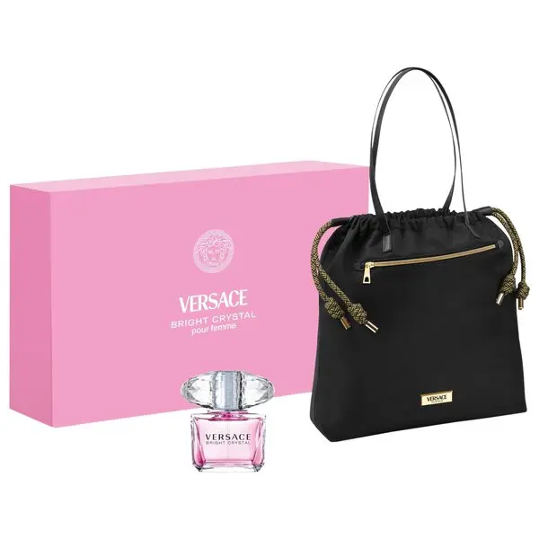 Versace Bright Crystal Eau De Toilette Summer Tote Set - One-color