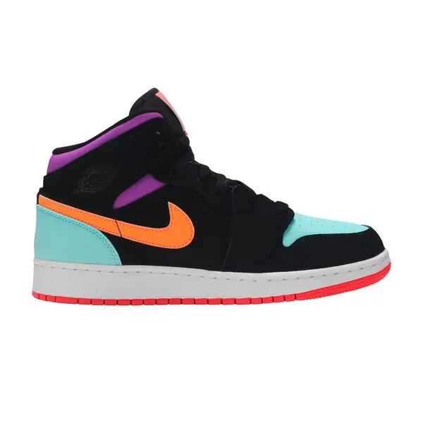 JORDAN 1 Mid Gs Sneakers - Multicolor