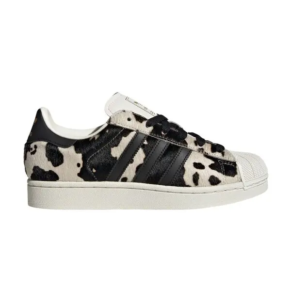 Superstar 'cow Print - Black