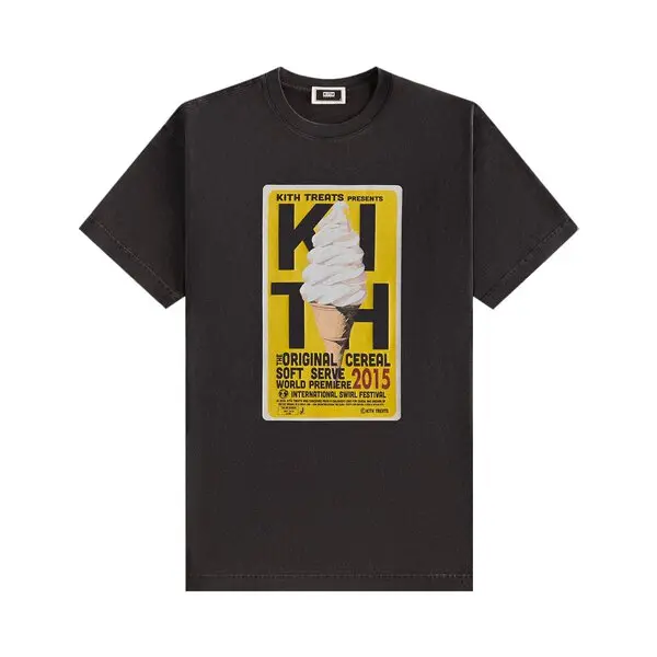 Kith Treats Film Festival Vintage Tee - Black