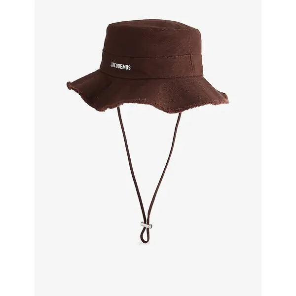 Jacquemus Le Bob Artichaut Bucket Hat - Brown