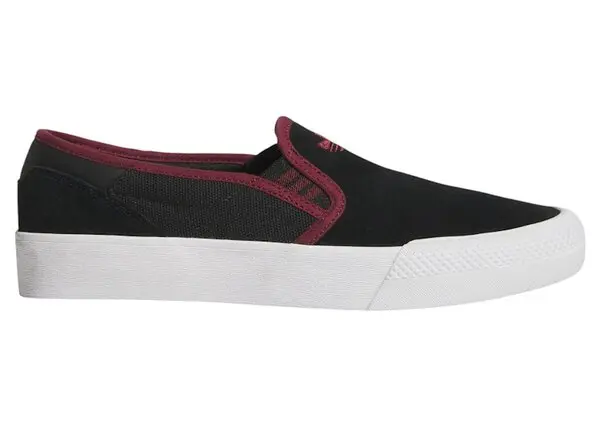 Adidas Shmoofoil Slip-on Sneakers - Core Black/shadow Red/cloud White