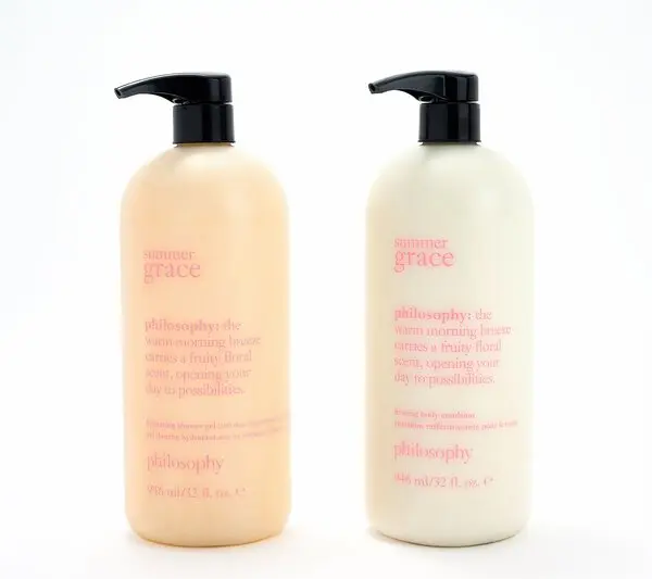 PHILOSOPHY Supersize 32oz Summer Grace Shower Gel & Lotion - One-color
