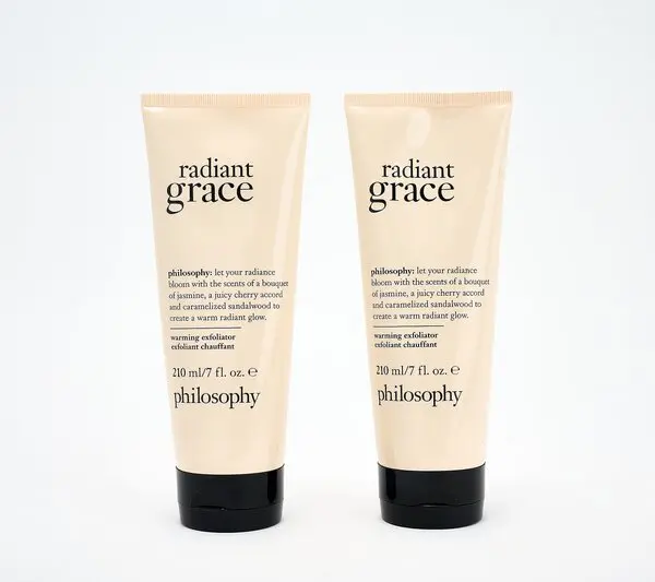 PHILOSOPHY 7oz Grace Warming Body Exfoliator Duo - One-color