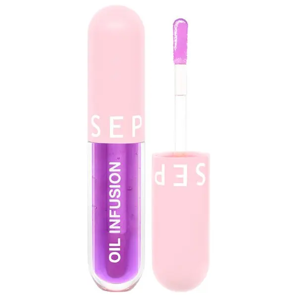 SEPHORA COLLECTION Oil Infusion Hydrating Lip Oil - Blackberry - Sheer Purple