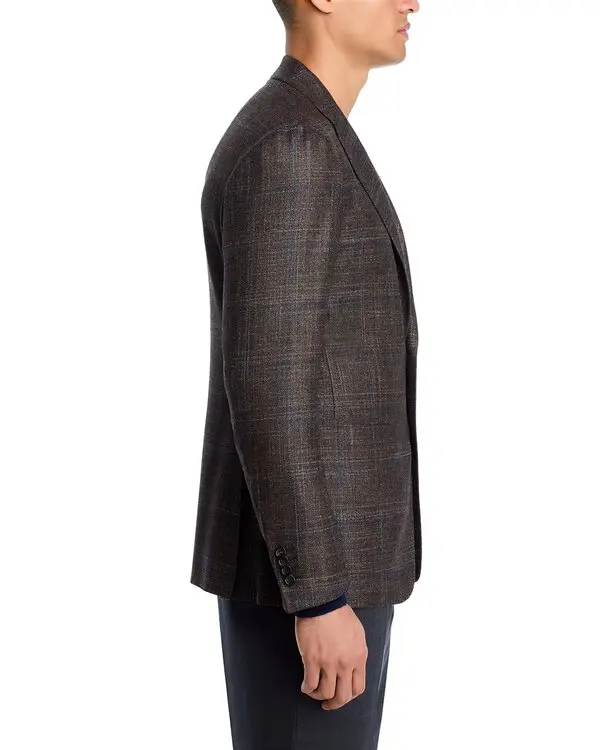 Canali Wool, Silk & Cashmere Windowpane Sport Coat