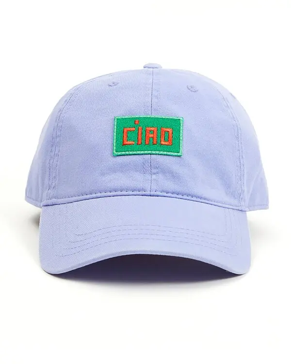 Clare V. Ciao Baseball Cap - Lilac