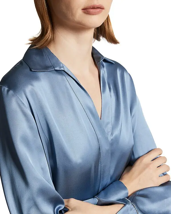 Peserico Satin Blouse