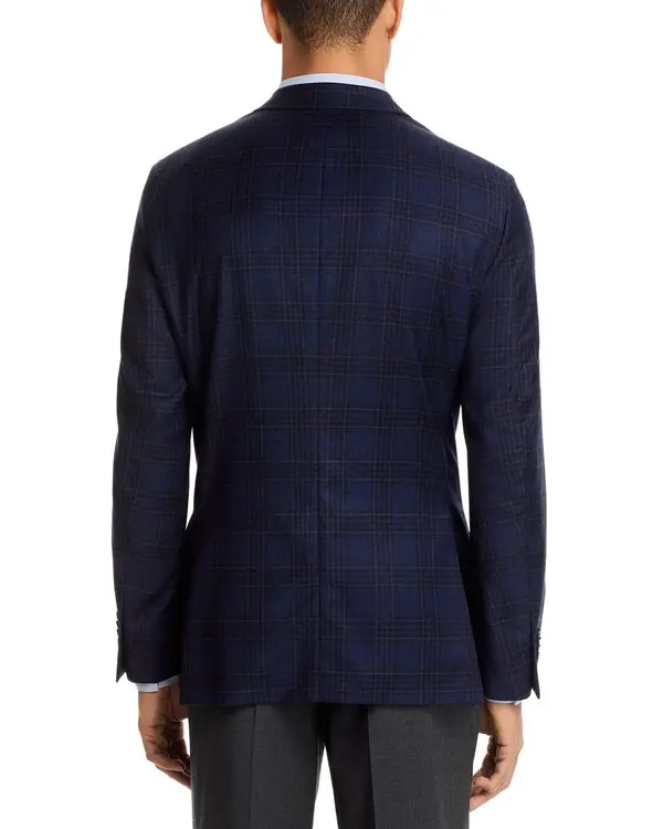 Peter Millar Brushed Plaid Soft Jacket