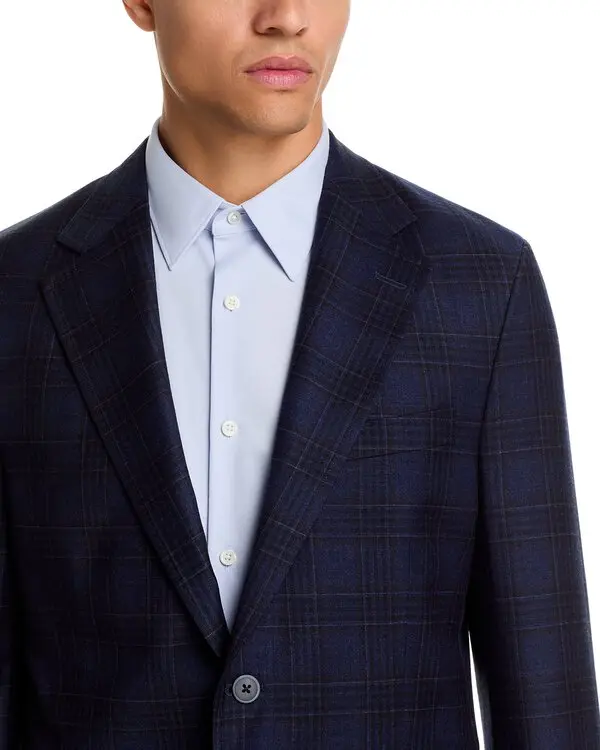 Peter Millar Brushed Plaid Soft Jacket