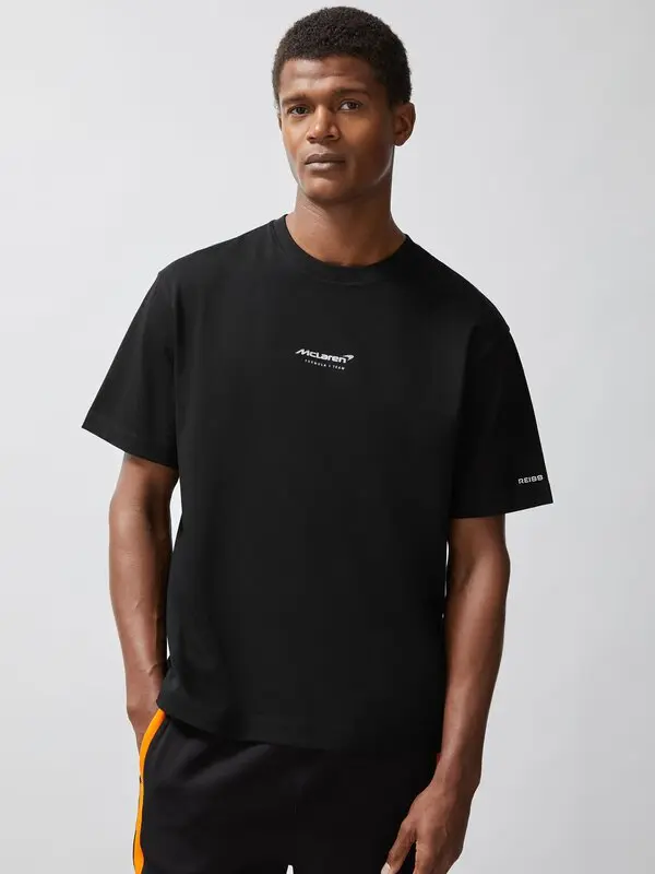 REISS X Mclaren F1 Team Dna Mclaren F1 Team Lando-print T-shirt Fit