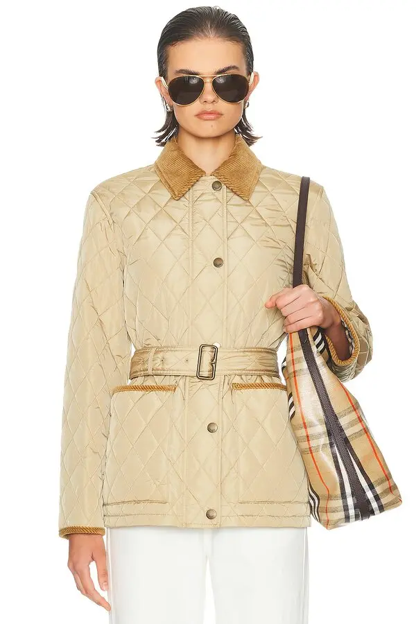 Burberry Belted Jacket