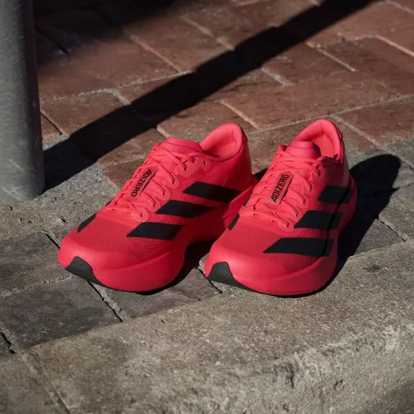 Adidas Adizero Evo Sl Athletic Sneakers - Lucid Red / Core Black / Lucid Red