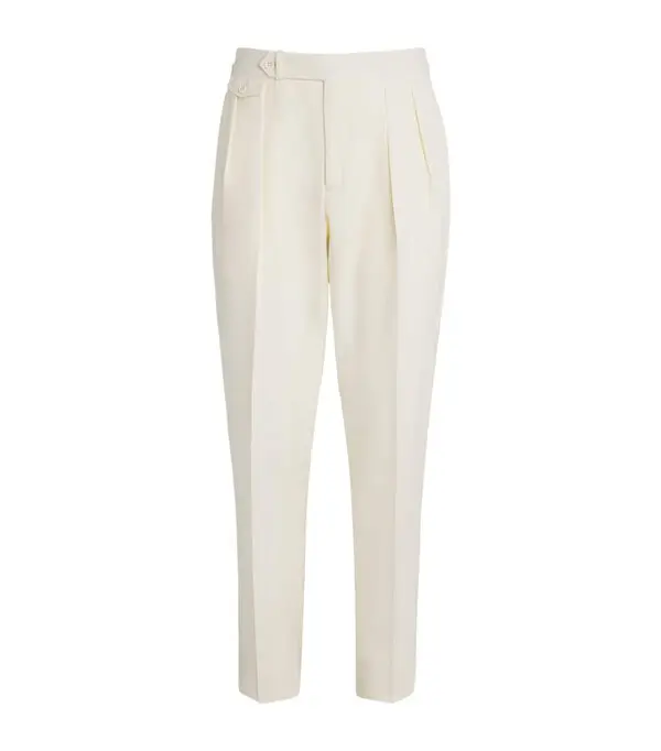 Polo Ralph Lauren Wool Tuxedo Trousers