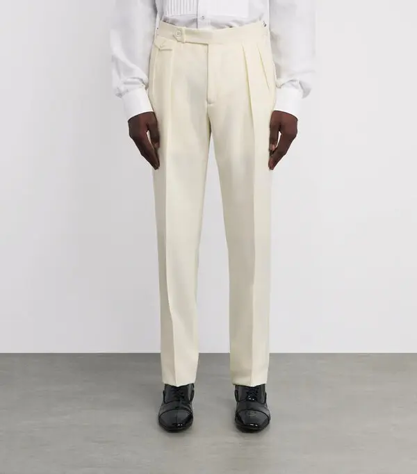 Polo Ralph Lauren Wool Tuxedo Trousers