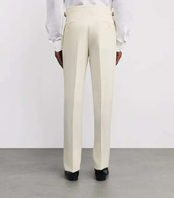 Polo Ralph Lauren Wool Tuxedo Trousers