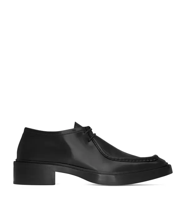 Saint Laurent Leather Harvey Derby Shoes