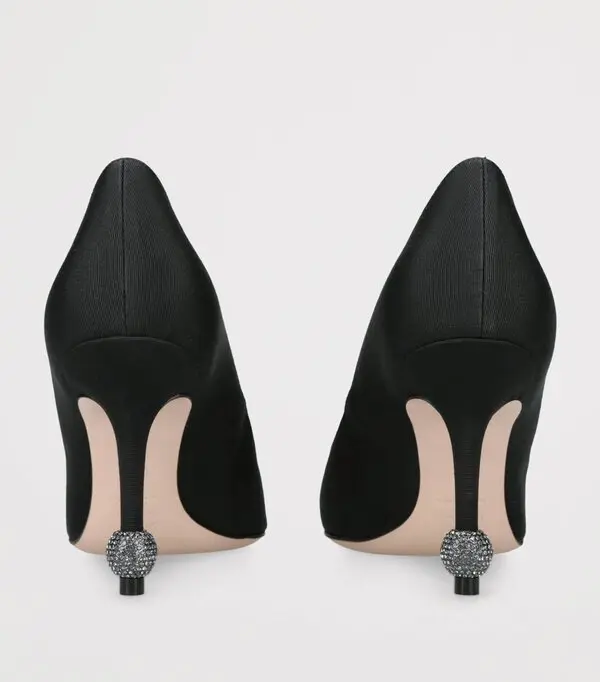 ROGER VIVIER Marlene 85 Grosgrain Pumps - Black