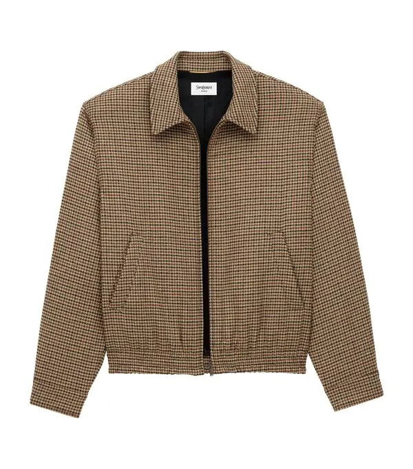 Saint Laurent Puppytooth Jacket