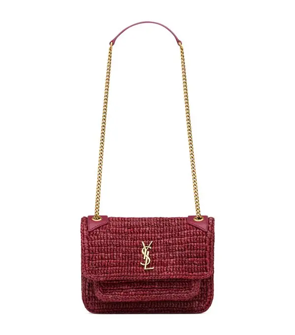 Saint Laurent Mini Niki Shoulder Bag - Pink