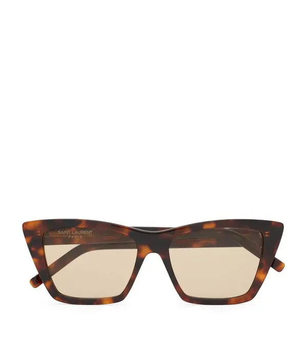 Saint Laurent Acetate Sl 276 Sunglasses - Brown