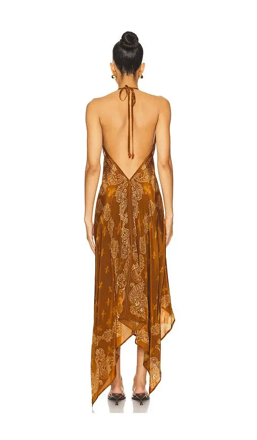 Rococo Sand High-low Handkerchief Dress