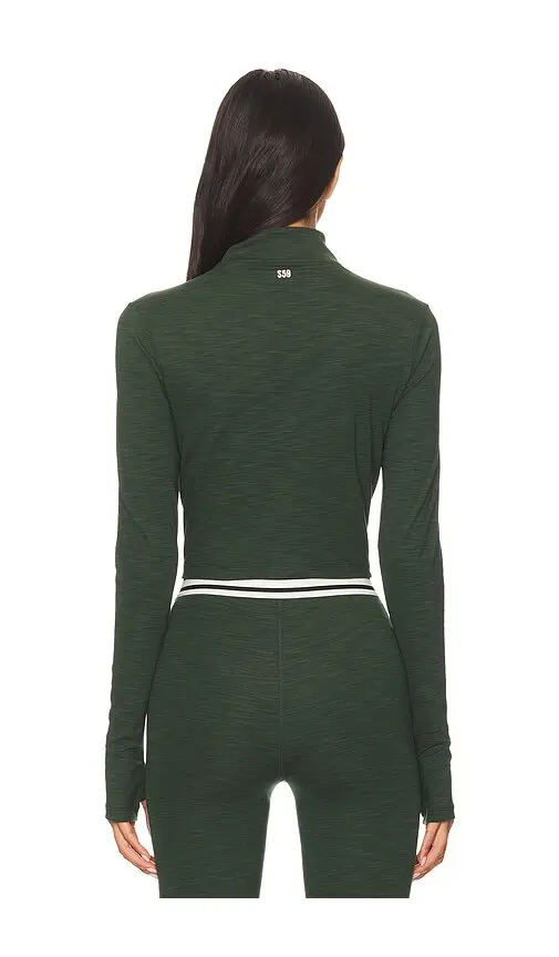 Splits59 Stevie Active Rib Half Zip Sweatshirt
