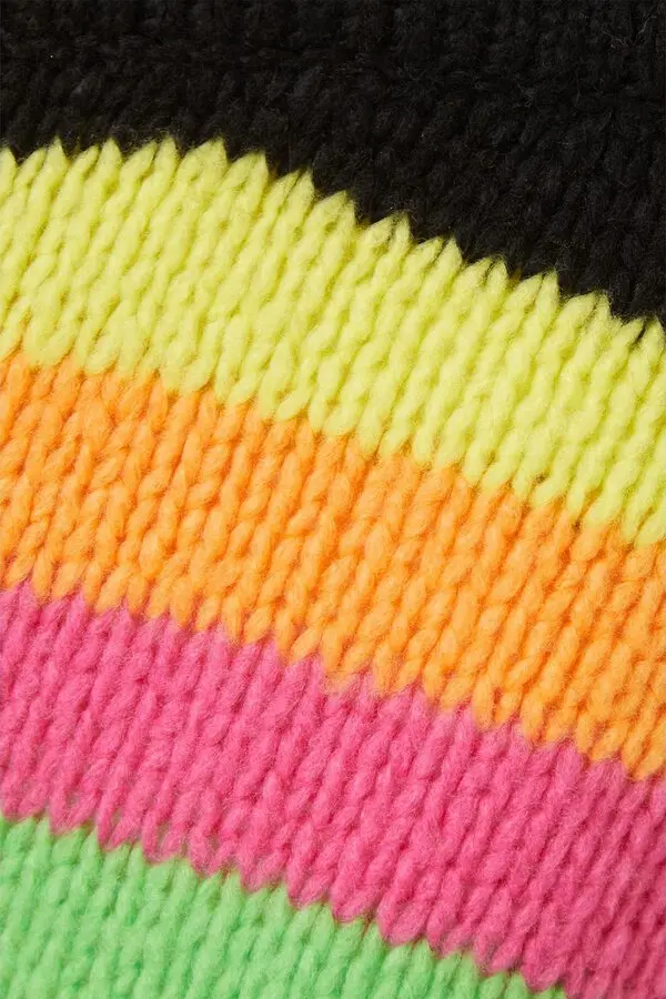 Gabriela Hearst Liu Striped Cashmere Flared Pants