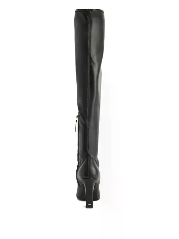 GIUSEPPE ZANOTTI Square-toe Knee-high Boots