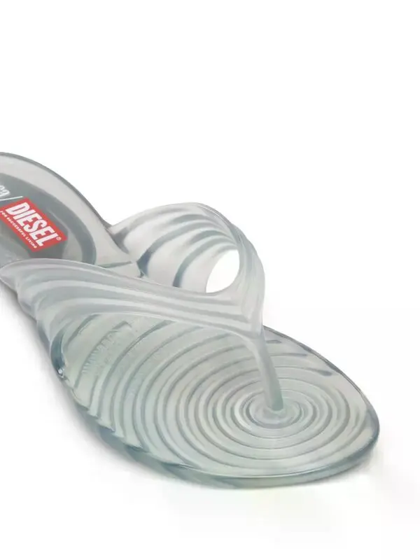 DIESEL® X Melissa Quantum Thong Sandals - Grey