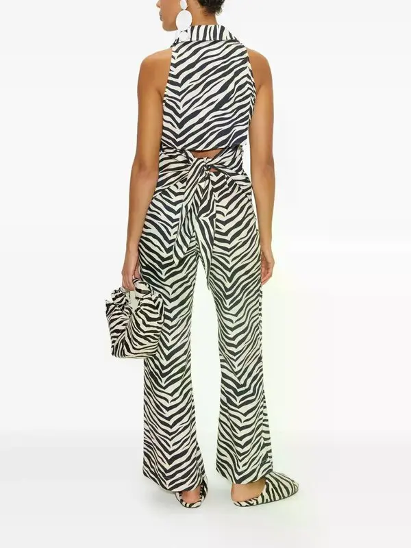 SIMONMILLER Loch Zebra Print Top