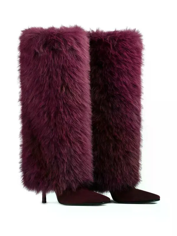 LE SILLA 110mm Andy Suede Cuffed Boots