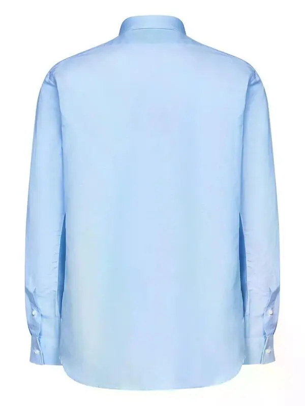 FRANZESE COLLECTION Spread-collar Long-sleeve Shirt
