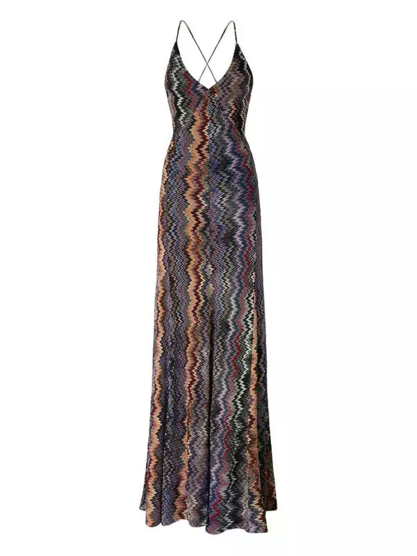 Missoni Zigzag-pattern Maxi Dress