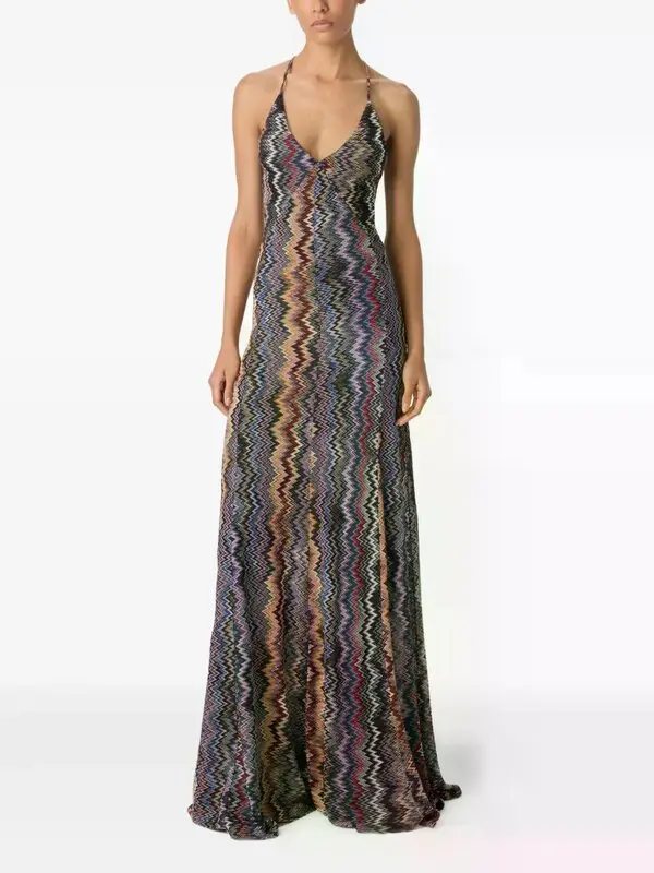 Missoni Zigzag-pattern Maxi Dress