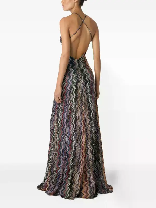 Missoni Zigzag-pattern Maxi Dress