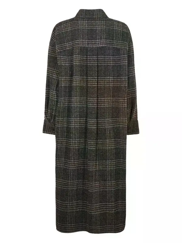 MARANT ETOILE Checked Buttoned Coat